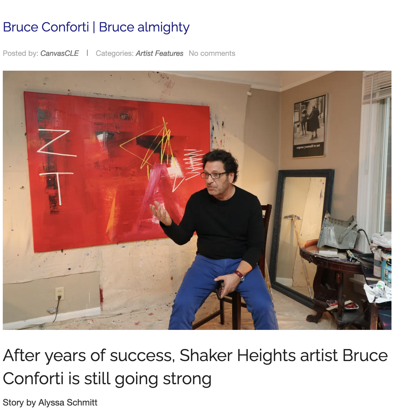 Artist: Bruce Conforti - Painter